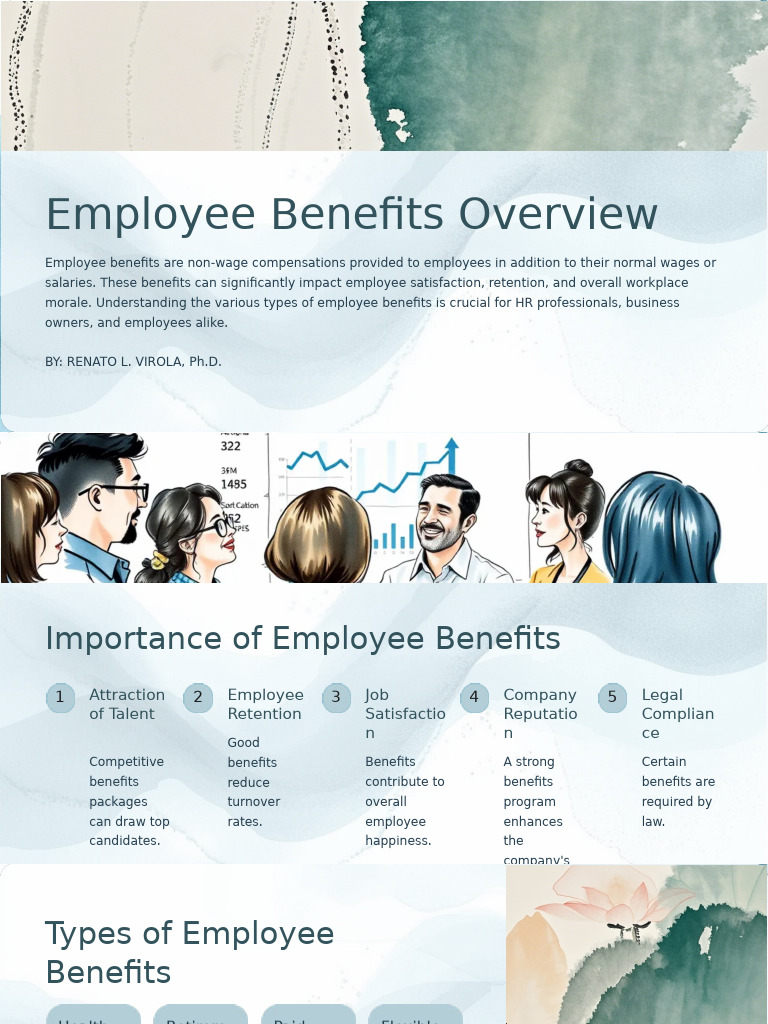 PPT6 STUDS Employee Benefits Overview | PDF | Employment | Employee Benefits