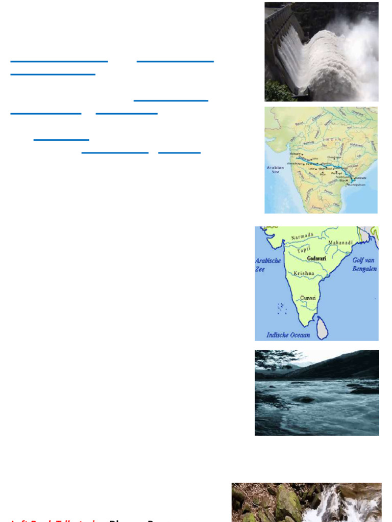 Godavari River System Overview | PDF