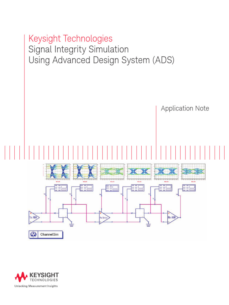 Signal Integrity in ADS Simulation | PDF | Electricity ...