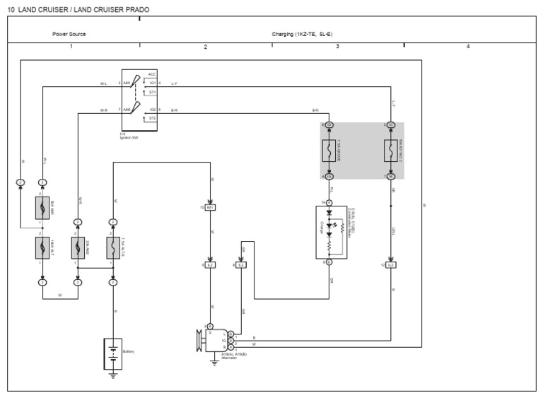 Toyota Land Cruiser Wiring Overview | PDF | Car | Motor Vehicle