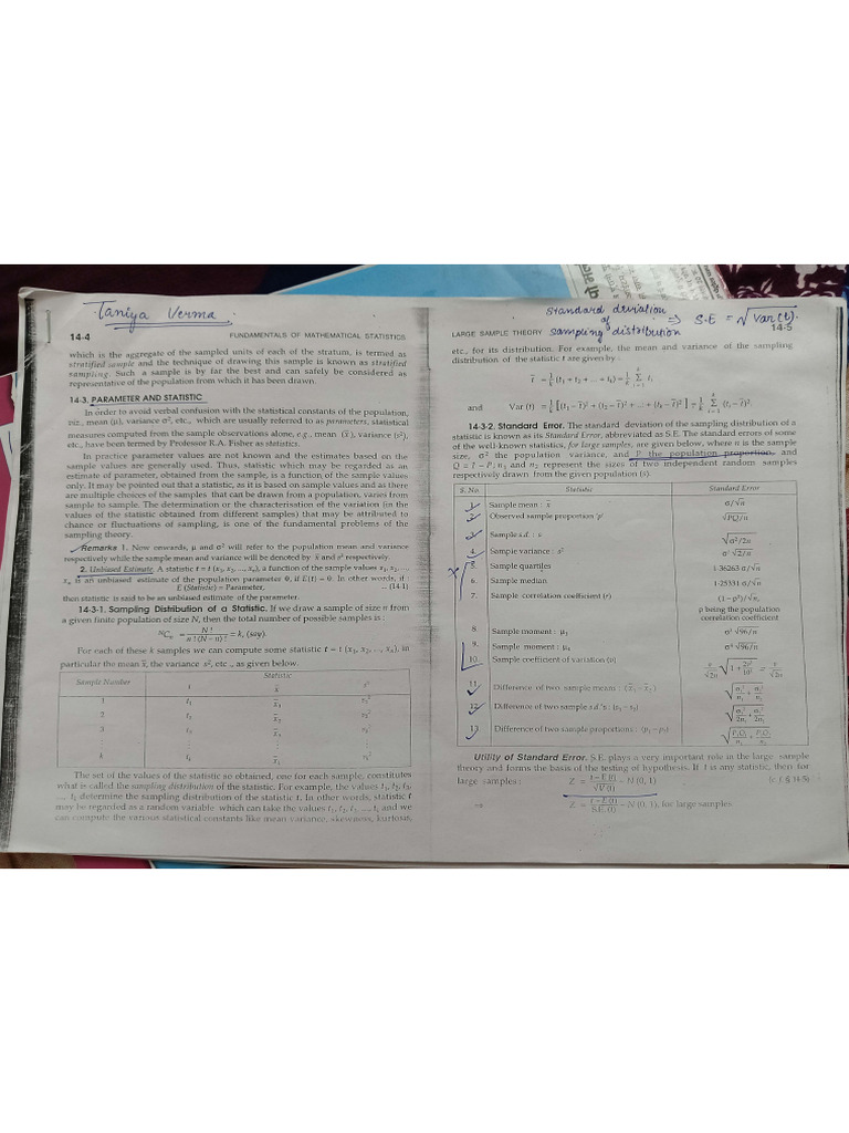 Large Sample Theory | PDF
