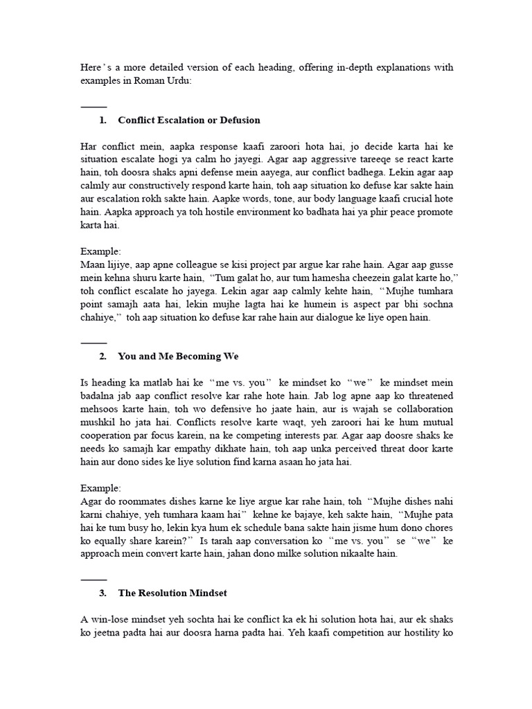 Crisis &conflict Management Chap 4 | PDF | Linguistics | Learning
