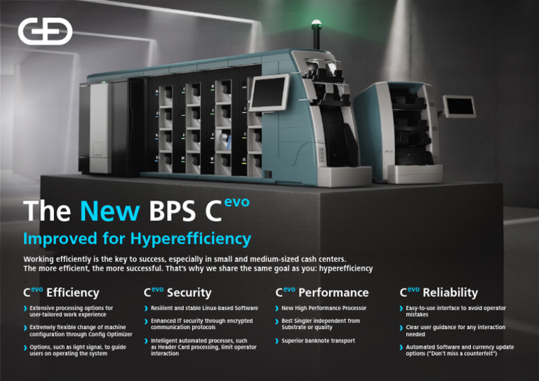 BPS C5 Evo: Enhancing Cash Center Efficiency | PDF