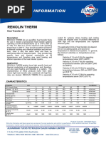 Shell Thermia Oil B Specifications | PDF | Viscosity | Hvac