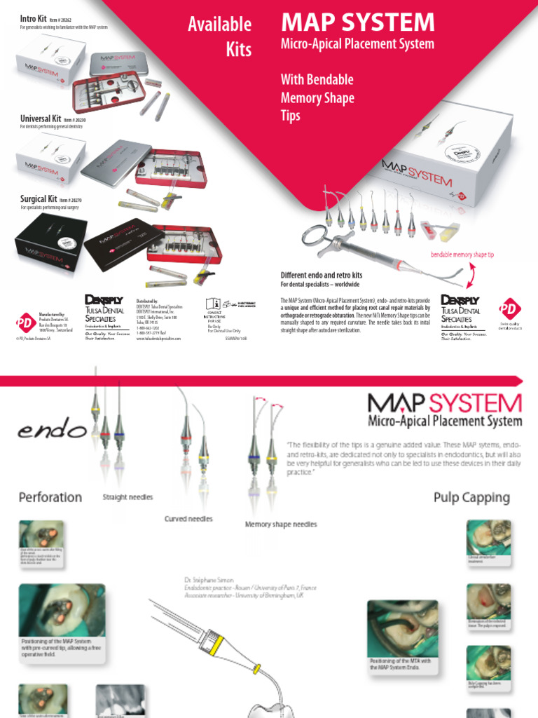 MAP SYSTEM FOR retrograde filling | PDF | Dentistry | Medical Specialties