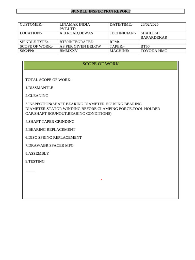 Linamar Toyoda Report | PDF