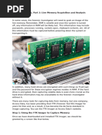Volatility Memory Forensics Cheat Sheet | PDF