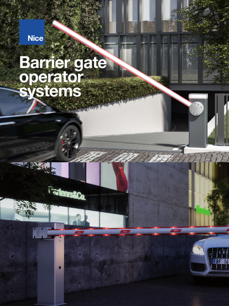 Nice Brochure Barrier System en | PDF | Reliability Engineering ...