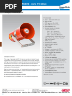 DB3B Explosion Proof Sounder Overview | PDF | Resistor | Electrical ...