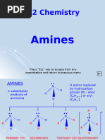 Chemsheets A2 1078 Amines | PDF | Amine | Ammonium