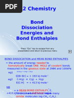 Bond Energy Calculations Worksheet | PDF