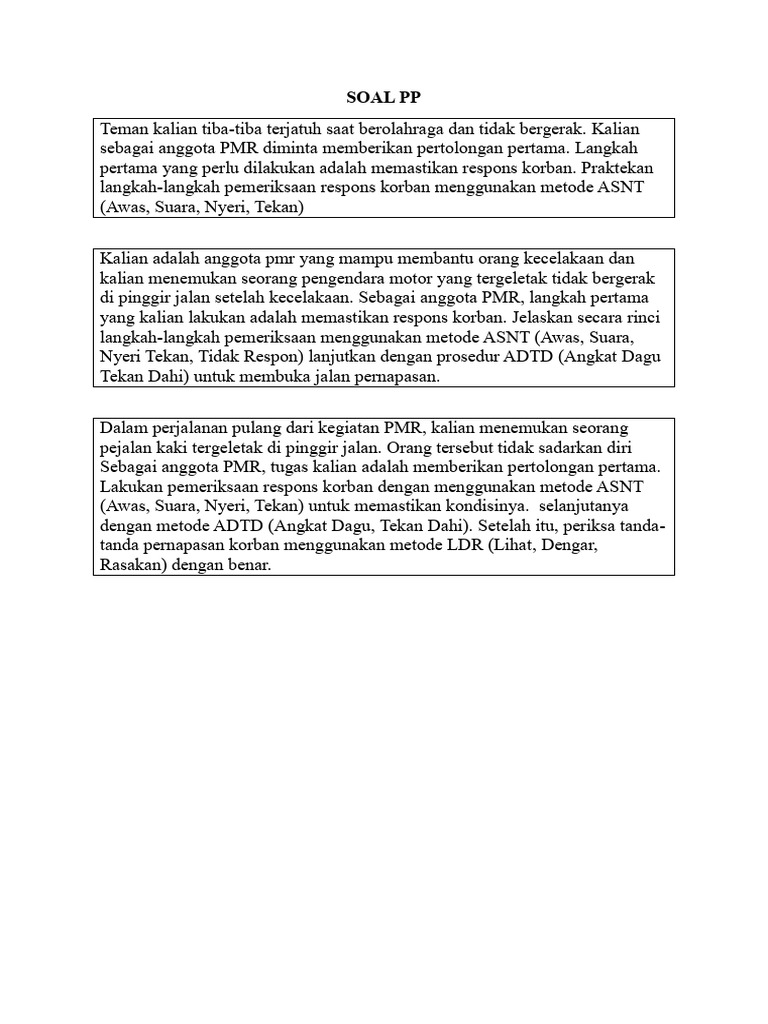 Soal PP | PDF