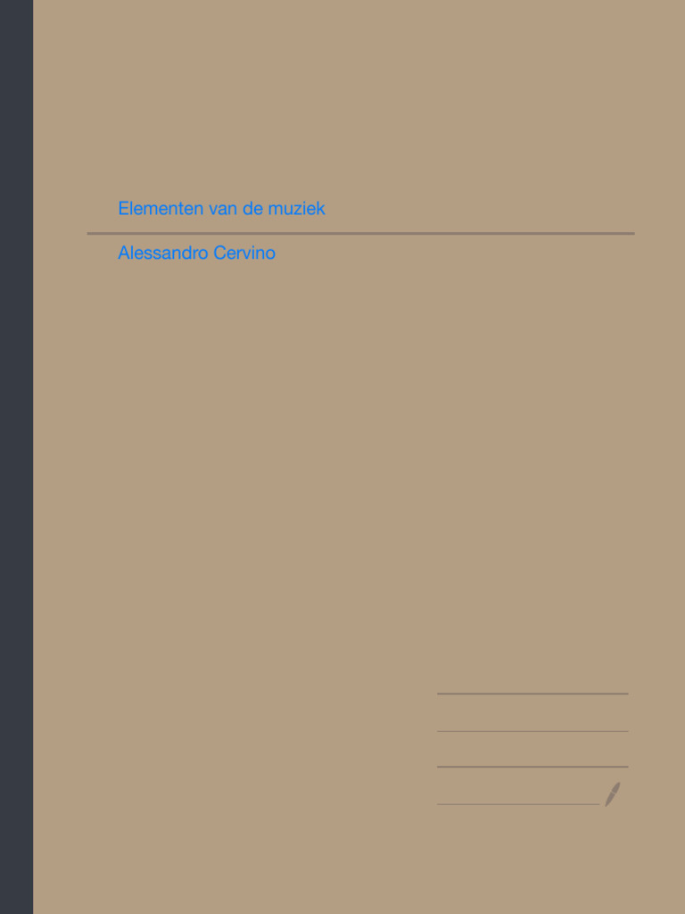 Elementen Van Muziek | PDF