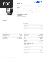 SKF SY 508 M Pillow Block Specs | PDF | License | Bearing (Mechanical)