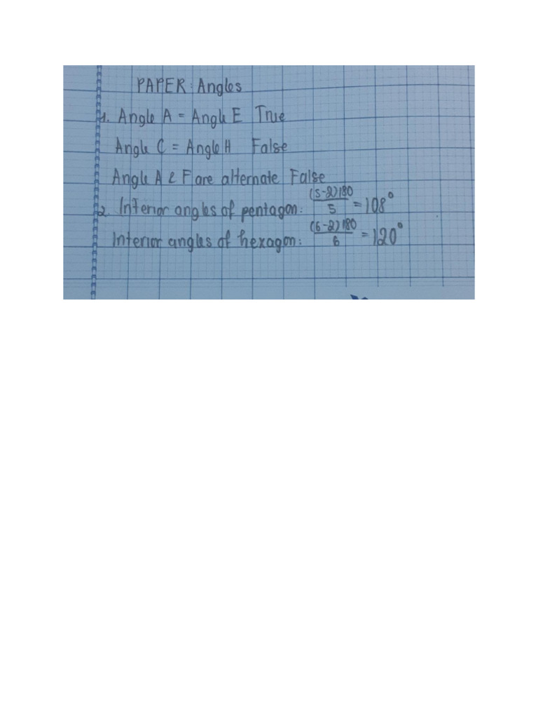 Ms Thao Angle Test | PDF