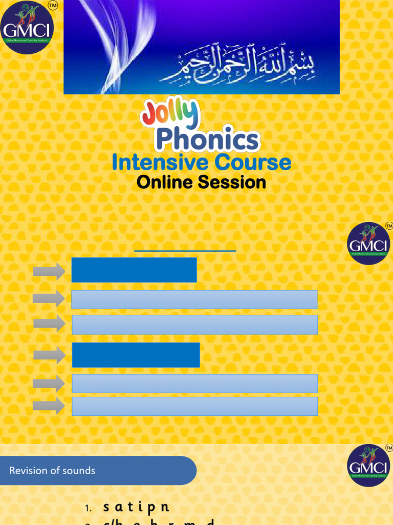Jolly Phonics Wk7 | PDF