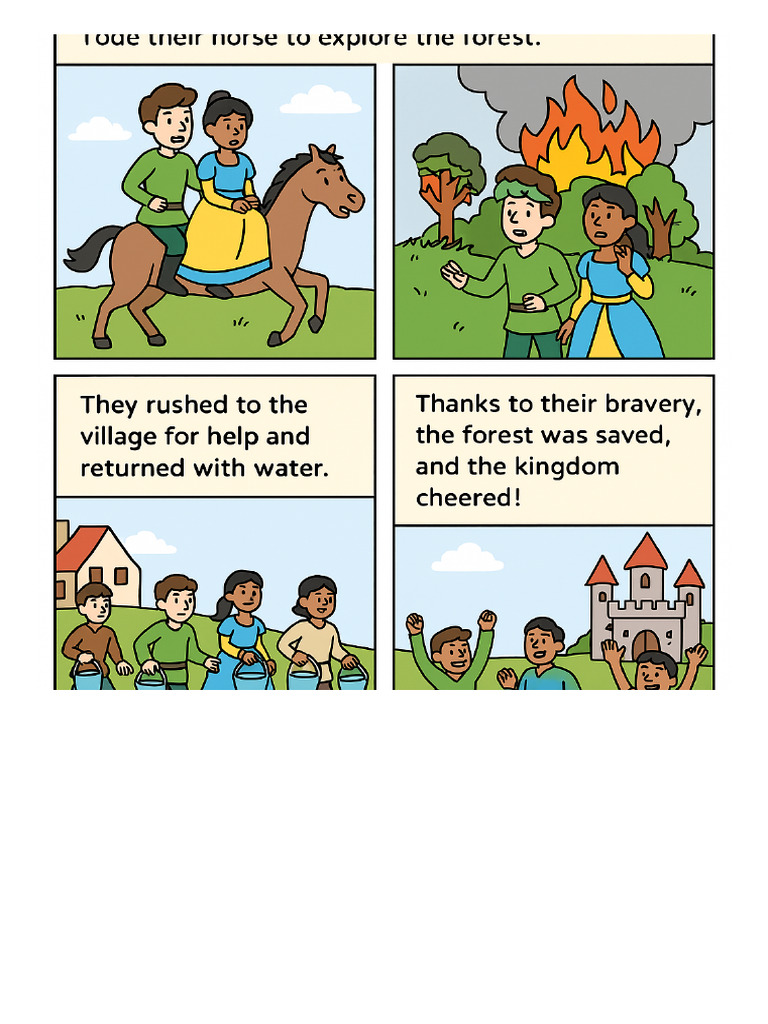 Forest Rescue Comic | PDF