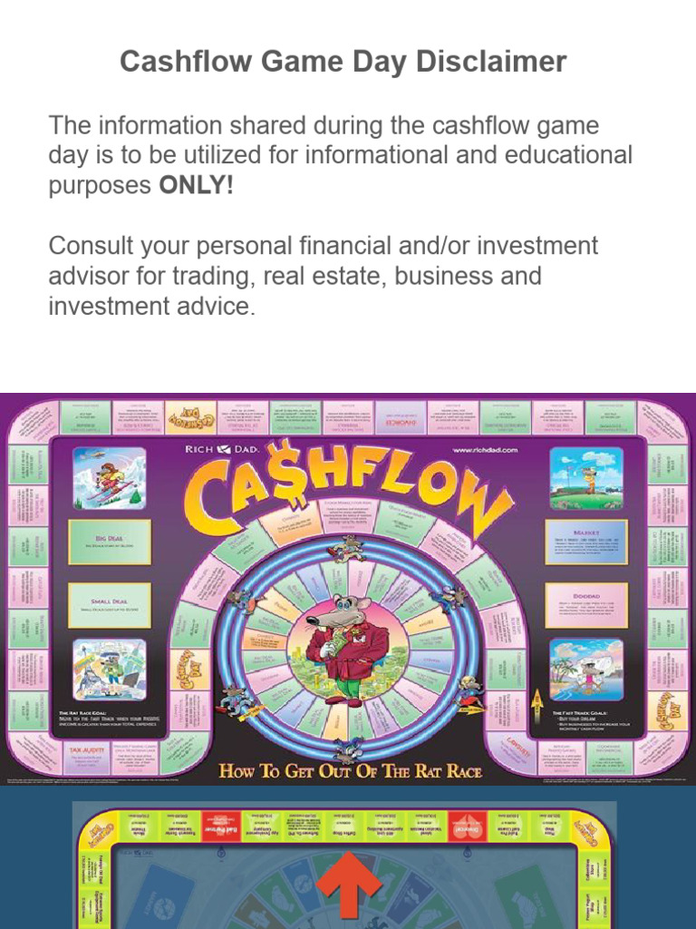 Cashflow Game Day Disclaimer | PDF