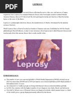 Leprosy: Epidemiology and Management | PDF | Leprosy | Immunology