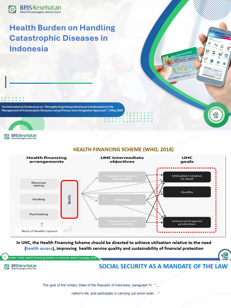 Health Burden On Handling Catastrophic Diseases in Indonesia | PDF ...