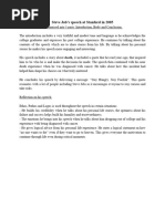 Rhetorical Analysis of Jobs' Stanford Speech | PDF | Argument ...