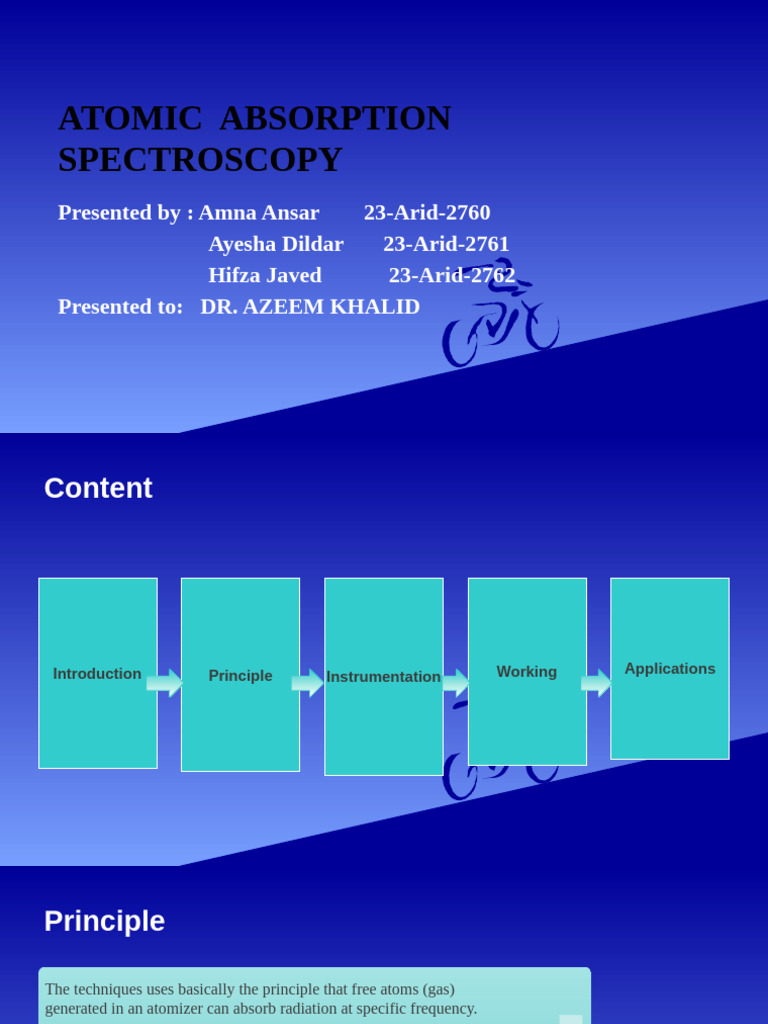 Atomic Absorption Spectros | PDF | Atomic Absorption Spectroscopy | Absorption Spectroscopy