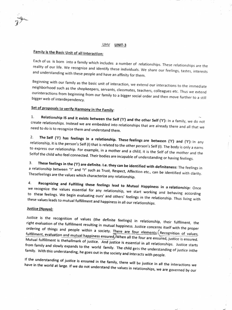 UHV (Unit-3) Document | PDF