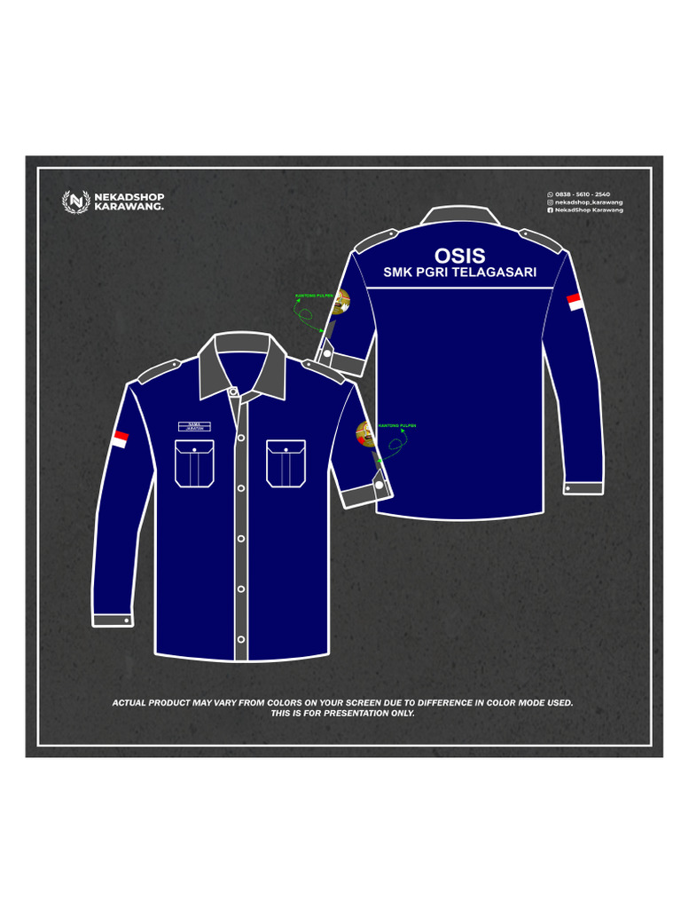 Kemeja Osis SMK Pgri Tel | PDF