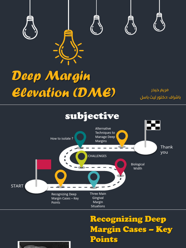 Deep Margin Elevation (DME) | PDF | Mouth | Dentistry
