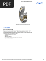 SKF 6205 Deep Groove Ball Bearing Specs | PDF | License | Bearing ...