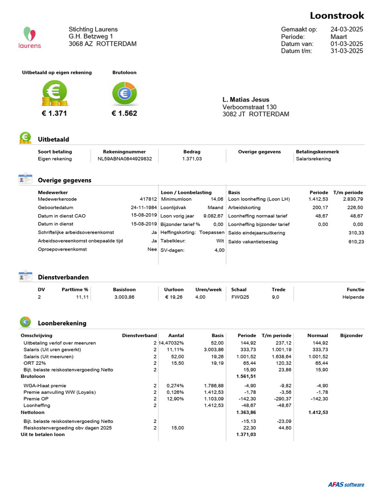 Loonstrook Periode 3 (2025) | PDF