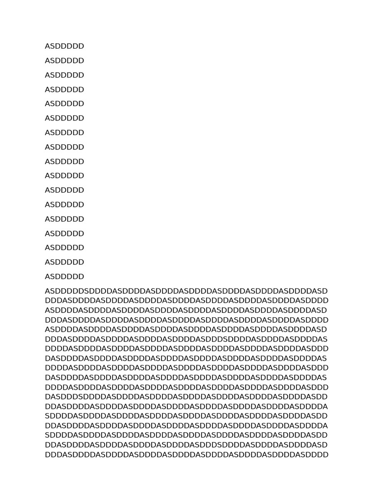 ASDDDDD | PDF