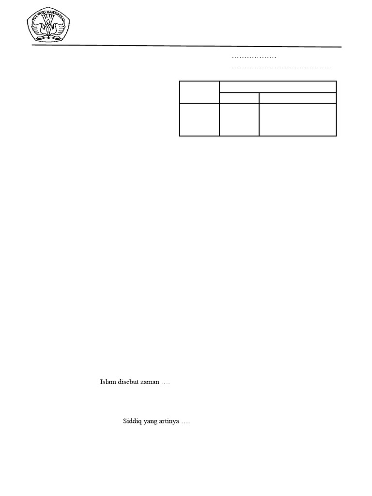 PAS Mutia Tahun 2025 | PDF