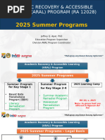 Faqs Aral Program | PDF | Teachers | Learning