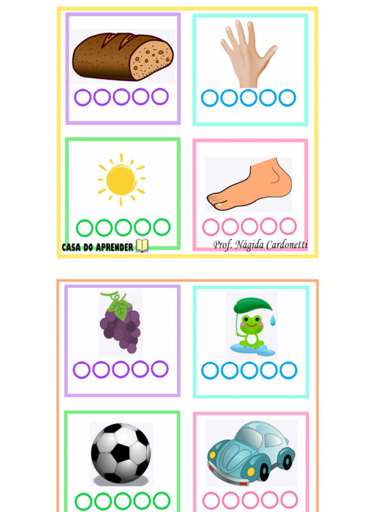 Consciência Fonológica Silábica | PDF