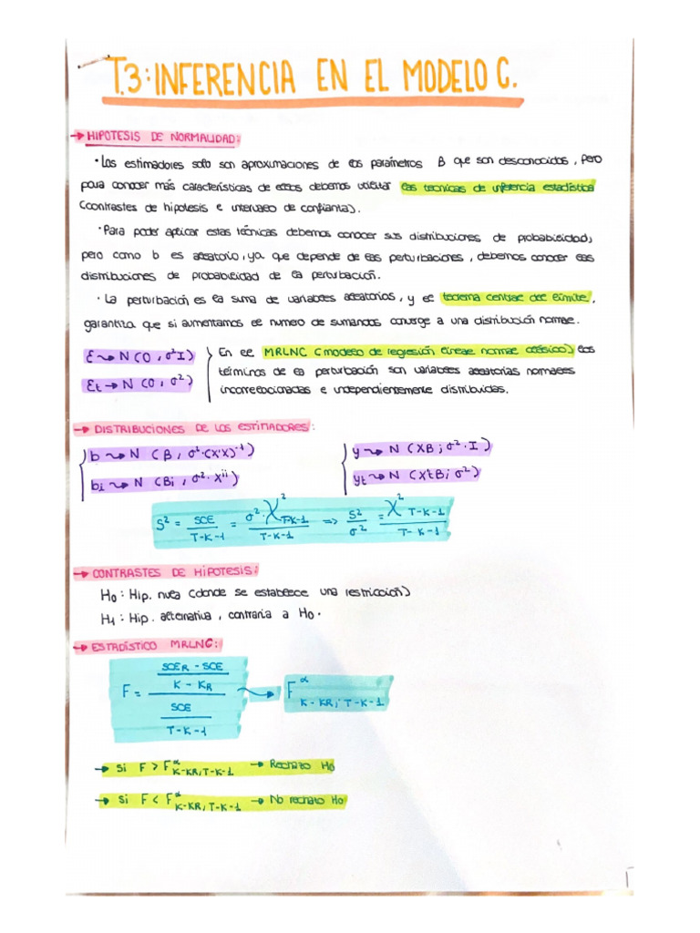 Tema 2 Inferencia | PDF