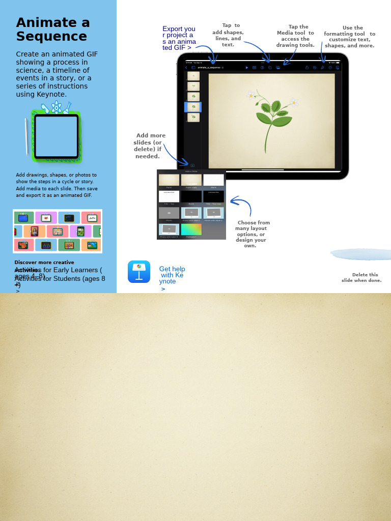 Animate a Sequence | PDF