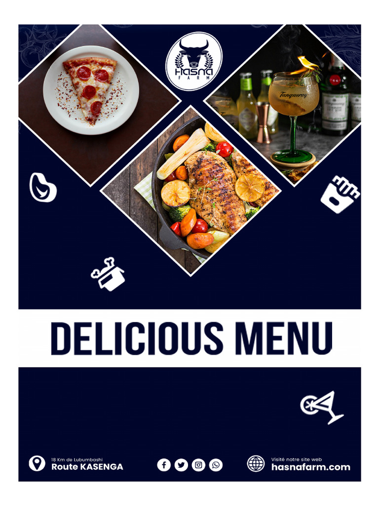 Menu Hasna 2025 - Design by Rafiki Touch | PDF