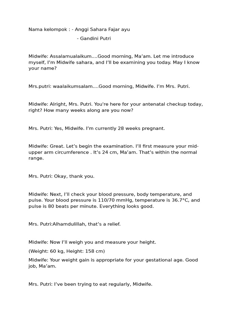 English - Anggi Dan Putri-1 | PDF