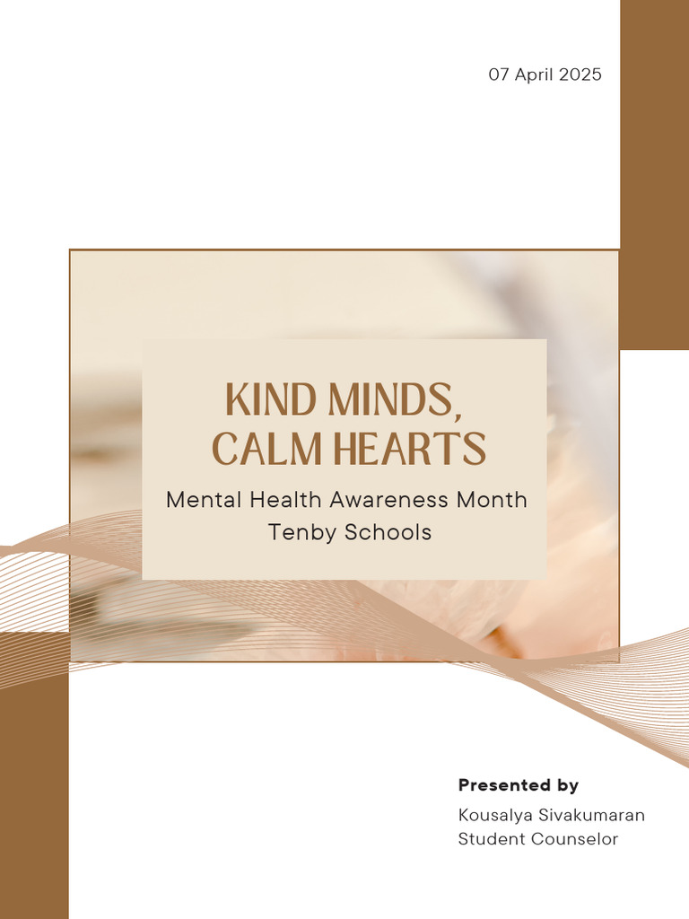 Beige Aesthetic Event Proposal | PDF | Mental Health | Relaxation ...