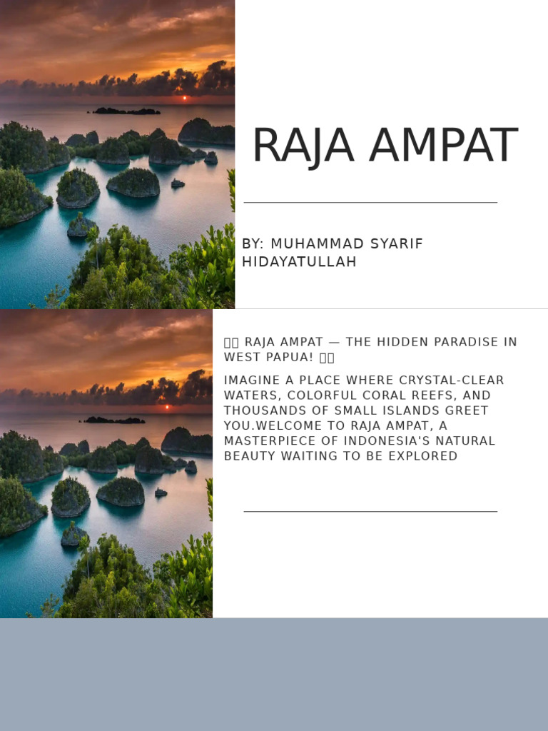 Raja Ampat | PDF