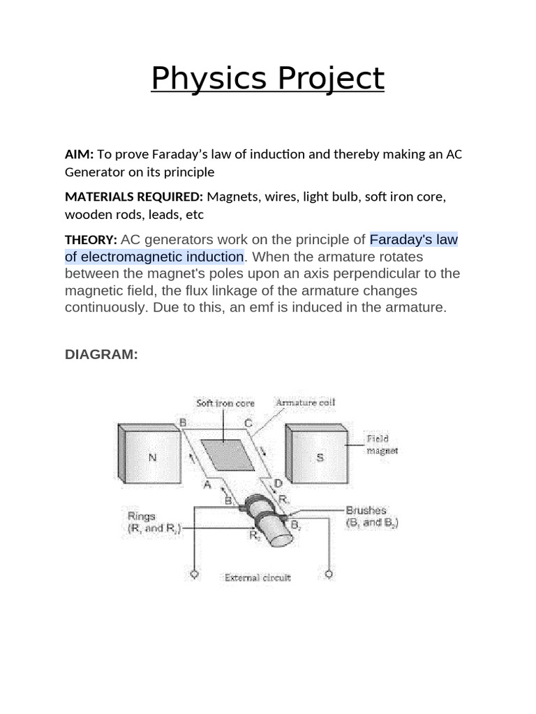 PHYSICS PROJECT[1] | PDF