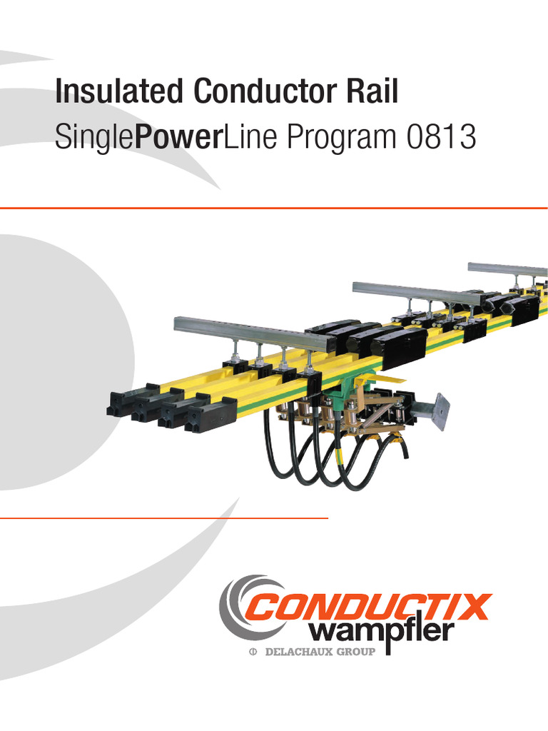 KAT0813-0002-E Insulated Conductor Rail SinglePowerLine 0813 | PDF ...