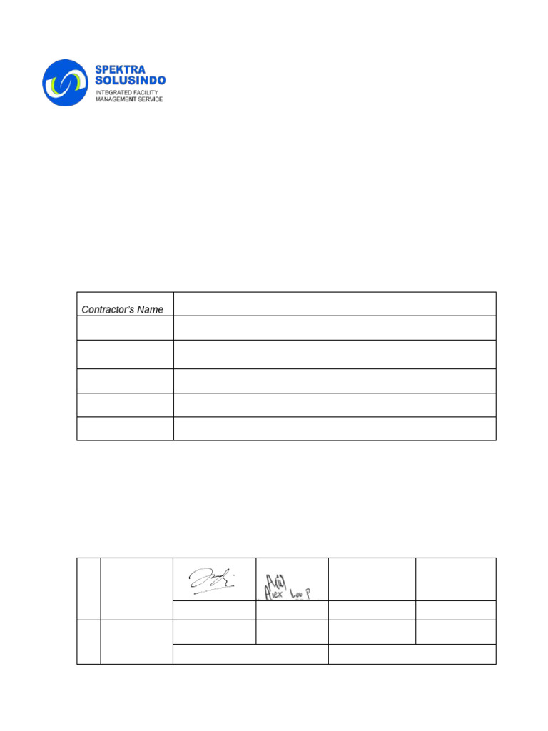 HSE Plan Medco Lematang PT. Spektra Solusindo | PDF