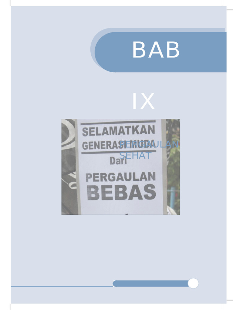 Pergaulan Sehat Remaja dan Pencegahannya | PDF
