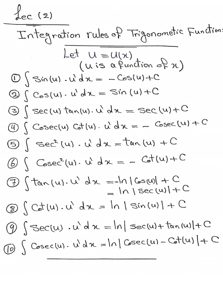 Lec (2) Calculus 3 | PDF