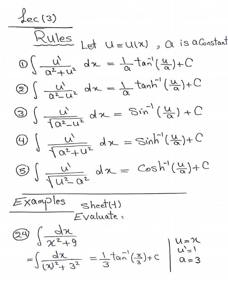 Lec (3) Calculus 3 | PDF