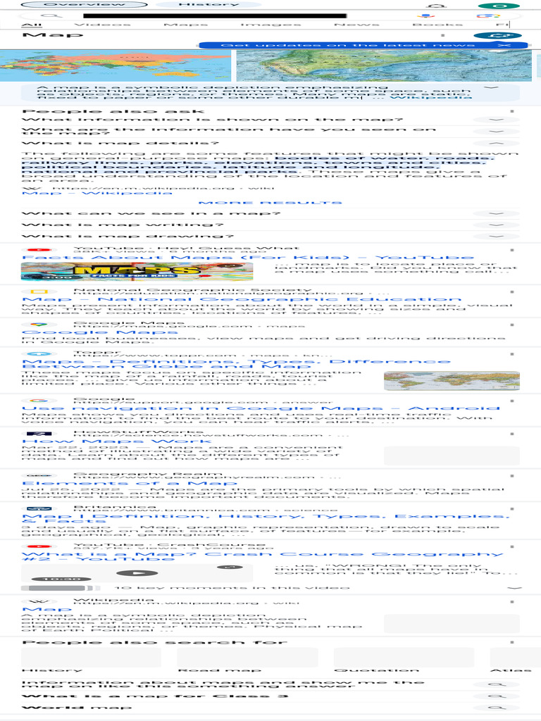 Information About Maps and Show Me The Map On Like This Something ...