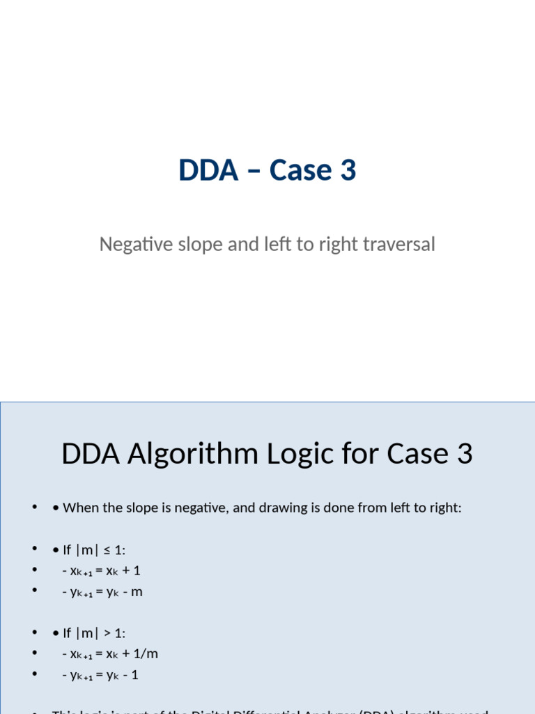 DDA Case3 Elaborate Presentation | PDF