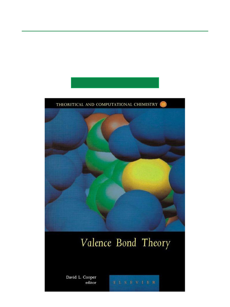 Valence Bond Theory: Concepts & Applications | PDF | Chemical Bond ...